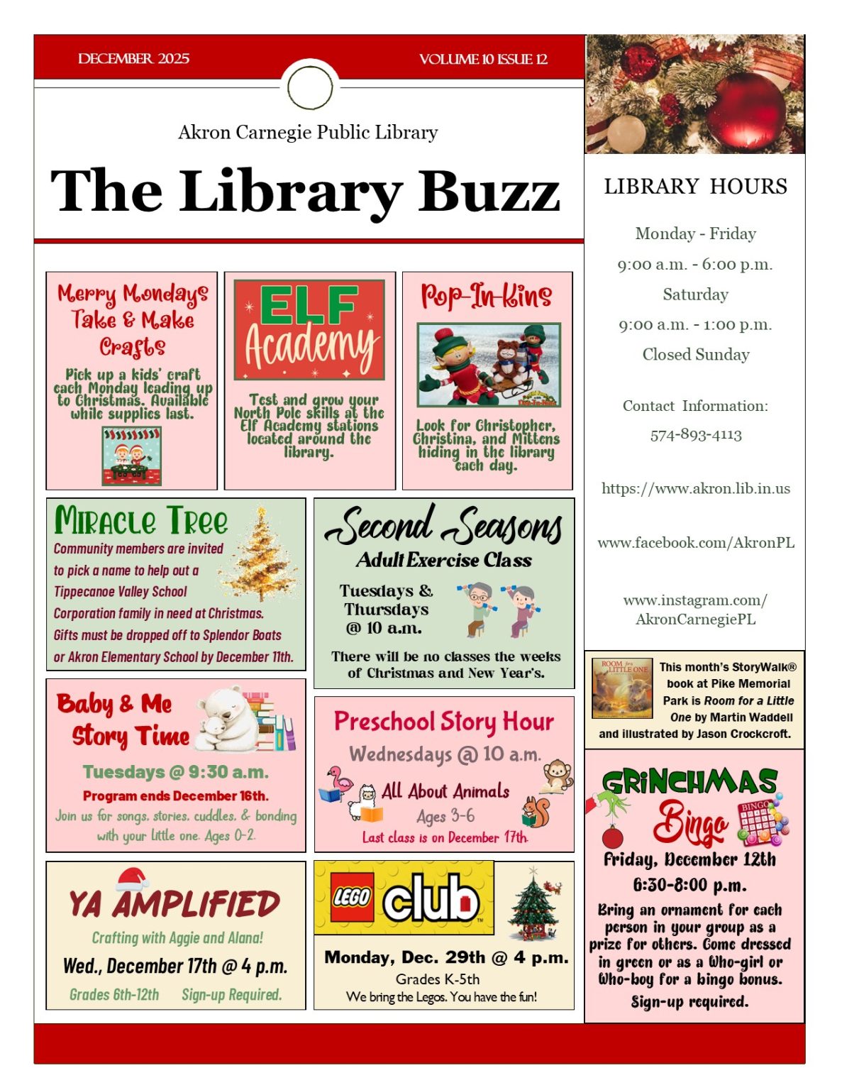 » Akron Carnegie Public Library